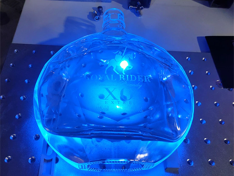 Glass and Crystal Dot Peen and Laser Marking Solution - Zixu