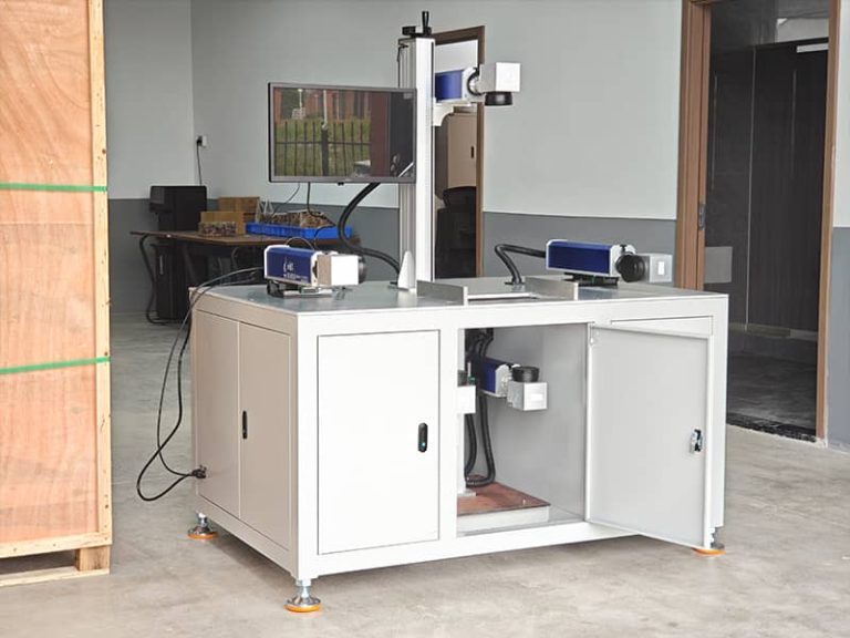 Super Fast 5-in-1 Fiber Lasers Marking System for Laptop Surface Treatment - Zixu